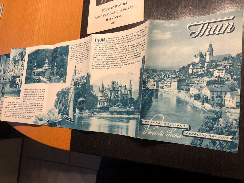 Thun Reiseprospekt (Gebraucht) in Pfäffikon ZH für CHF 7 – mit Lieferung auf Ricardo kaufen