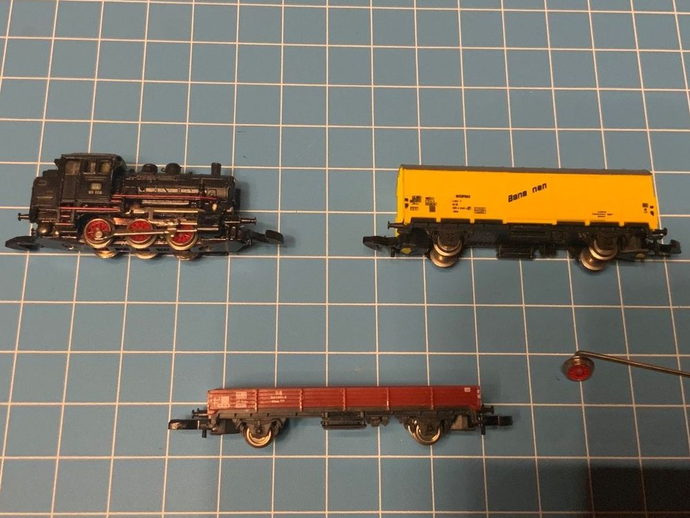 MÄRKLIN Miniclub, Spur Z Startset Lok, Wagen, Gleise, Trafo | Kaufen auf Ricardo