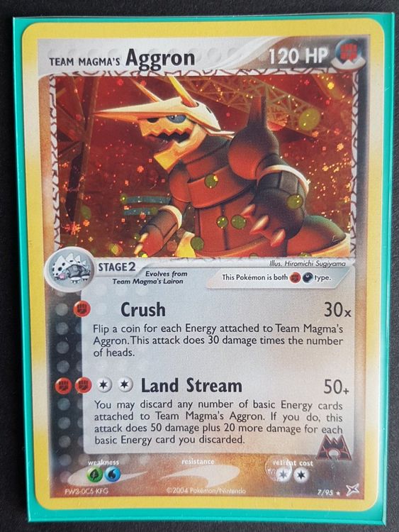 Team Magma's Aggron (Stollos) Holo (Gebraucht) in Starrkirch-Wil für ...