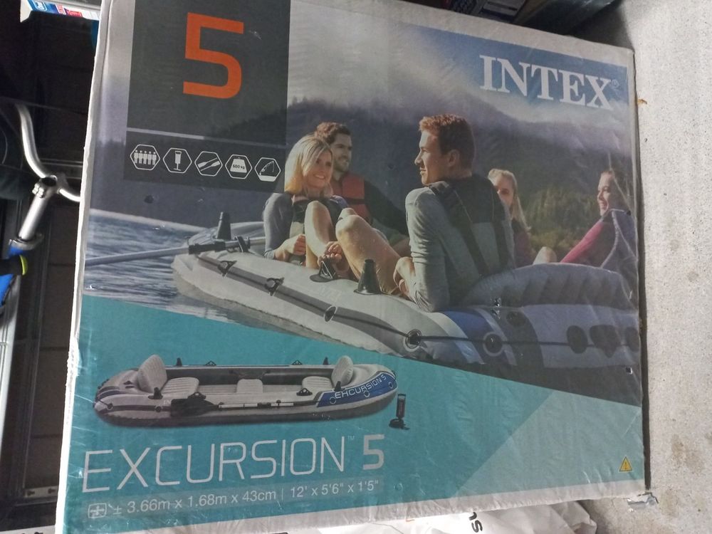 Boot Intex Excursion 5 Set (Neu und originalverpackt) in Brugg AG für ...