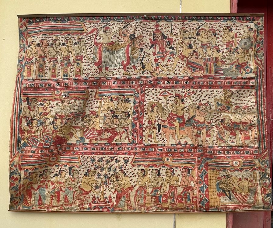 Antike Bild Original gemalte Bild mischteknik (Gebraucht) in Schlieren ...