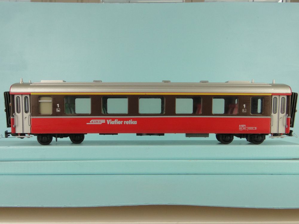 (KOPIE) Fama Alpin Line RhB A1271 1 Kl. Personenwagen (Gebraucht) in ...