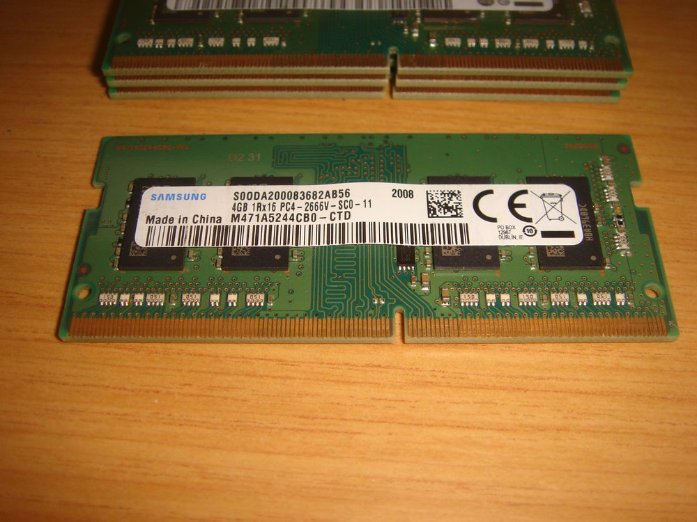 1 stück 4gb ddr4 2666 RAM für Laptop. Noch 4 (Gebraucht) in St. Gallen ...