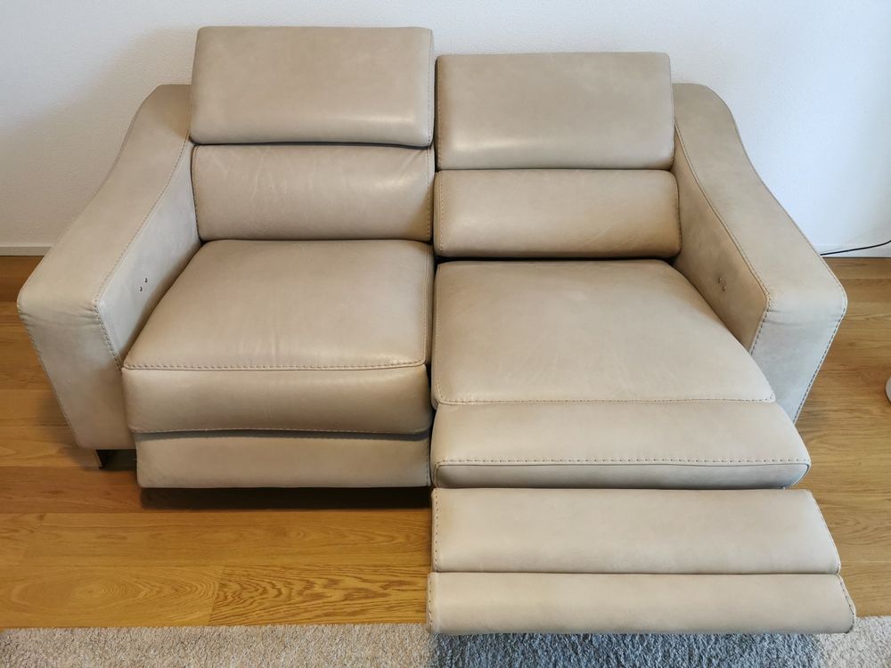 2er Ledersofa zu verkaufen | Kaufen auf Ricardo