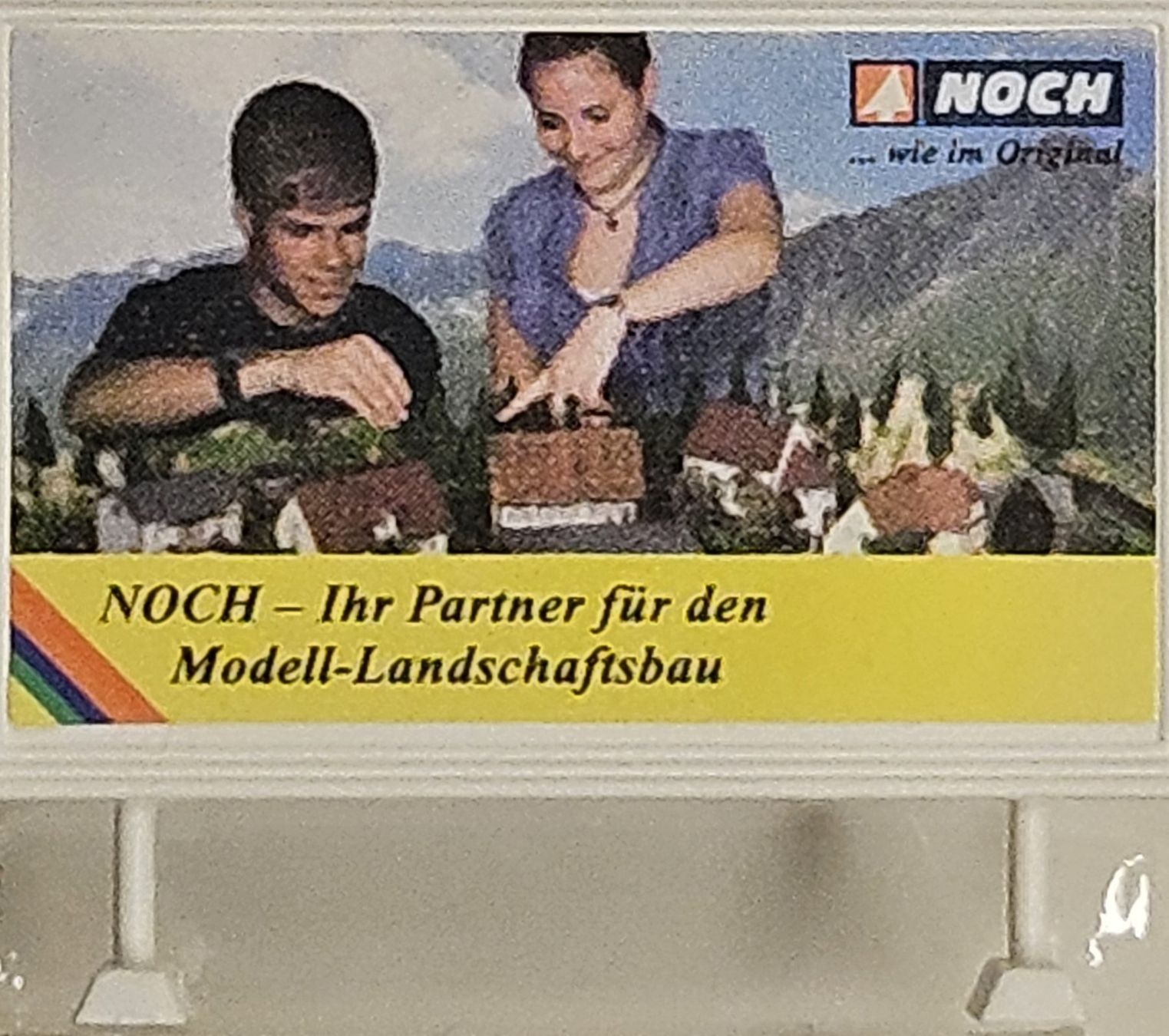 Noch 15202: Plakatierer: 2 Figuren mit Zubehör an der Arbeit (Neu und ...