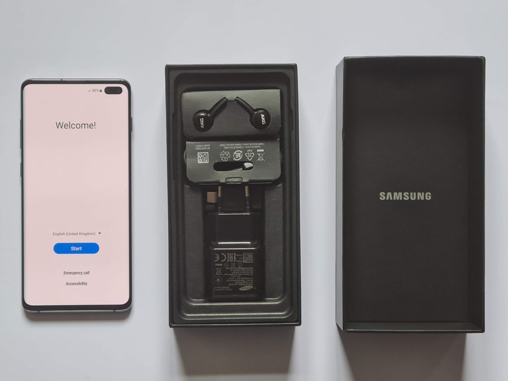Samsung Galaxy S10 plus 128GB Prism Black wie neu (Gebraucht) in St ...