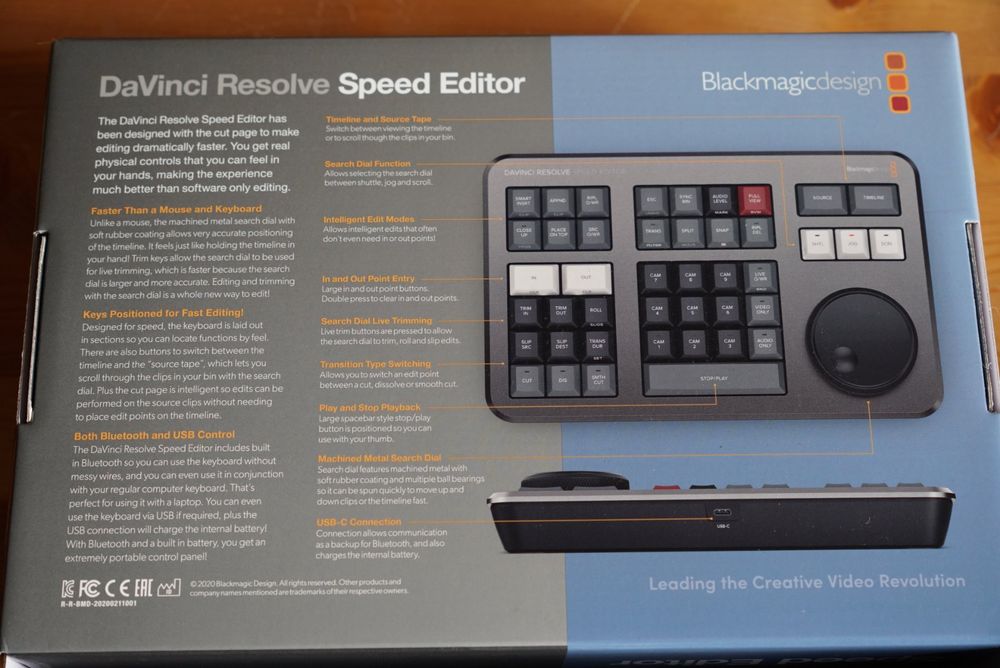 BLACKMAGIC SPEED EDITOR DaVinci Resolve | Kaufen auf Ricardo