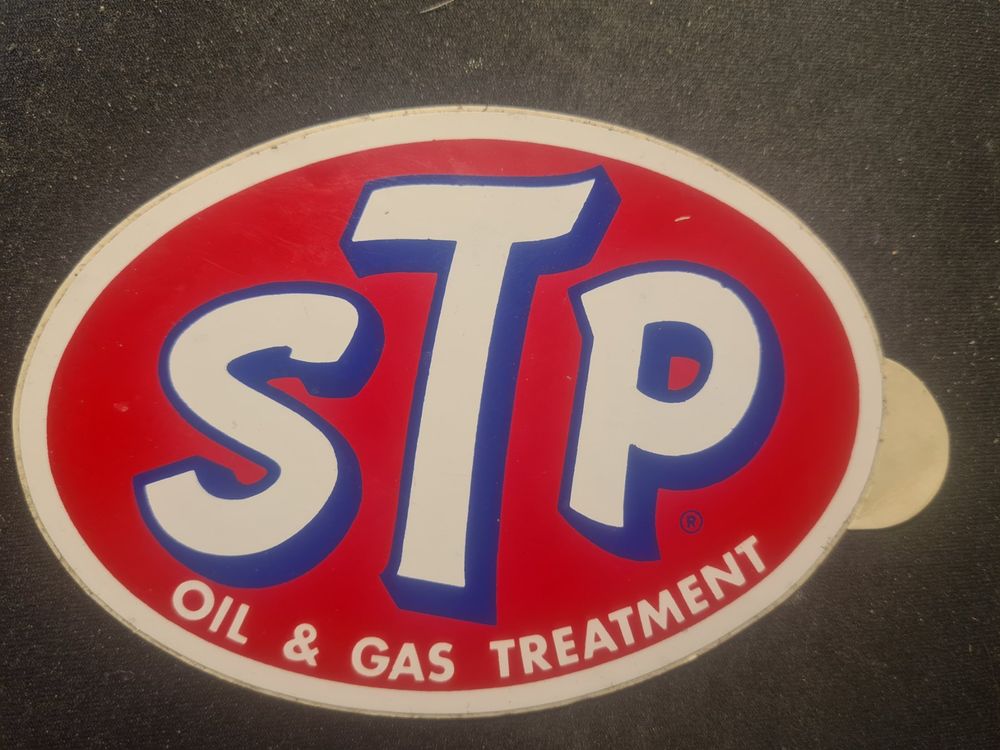STP OIL & GAS TREATMENT STICKER NEW OLD STOCK (Gebraucht) in Bellevue ...