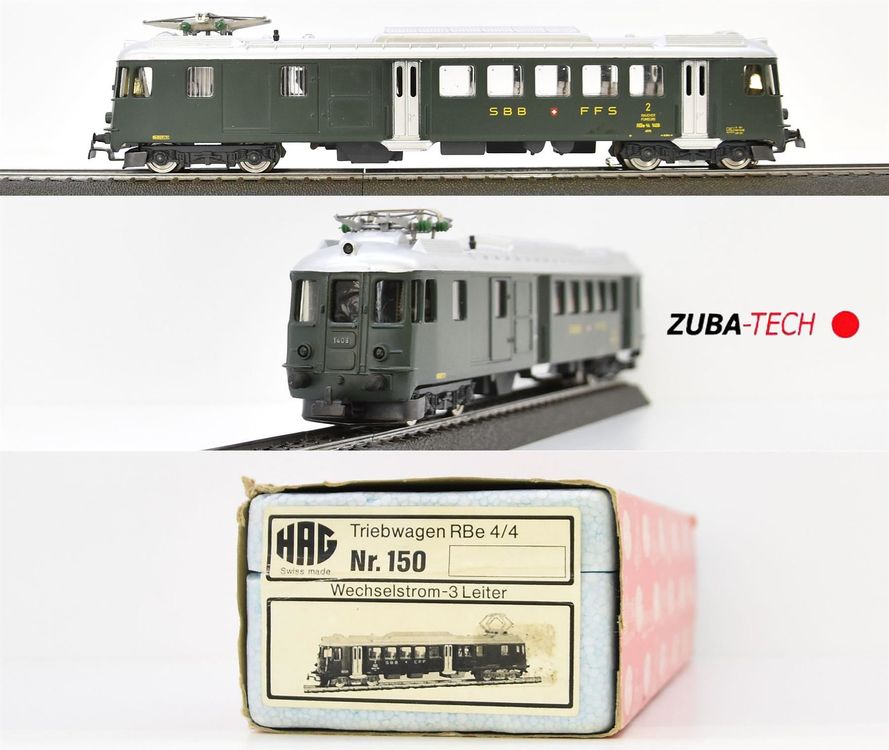 HAG 150 E-Triebwagen RBe 4/4 SBB H0 WS | Kaufen auf Ricardo