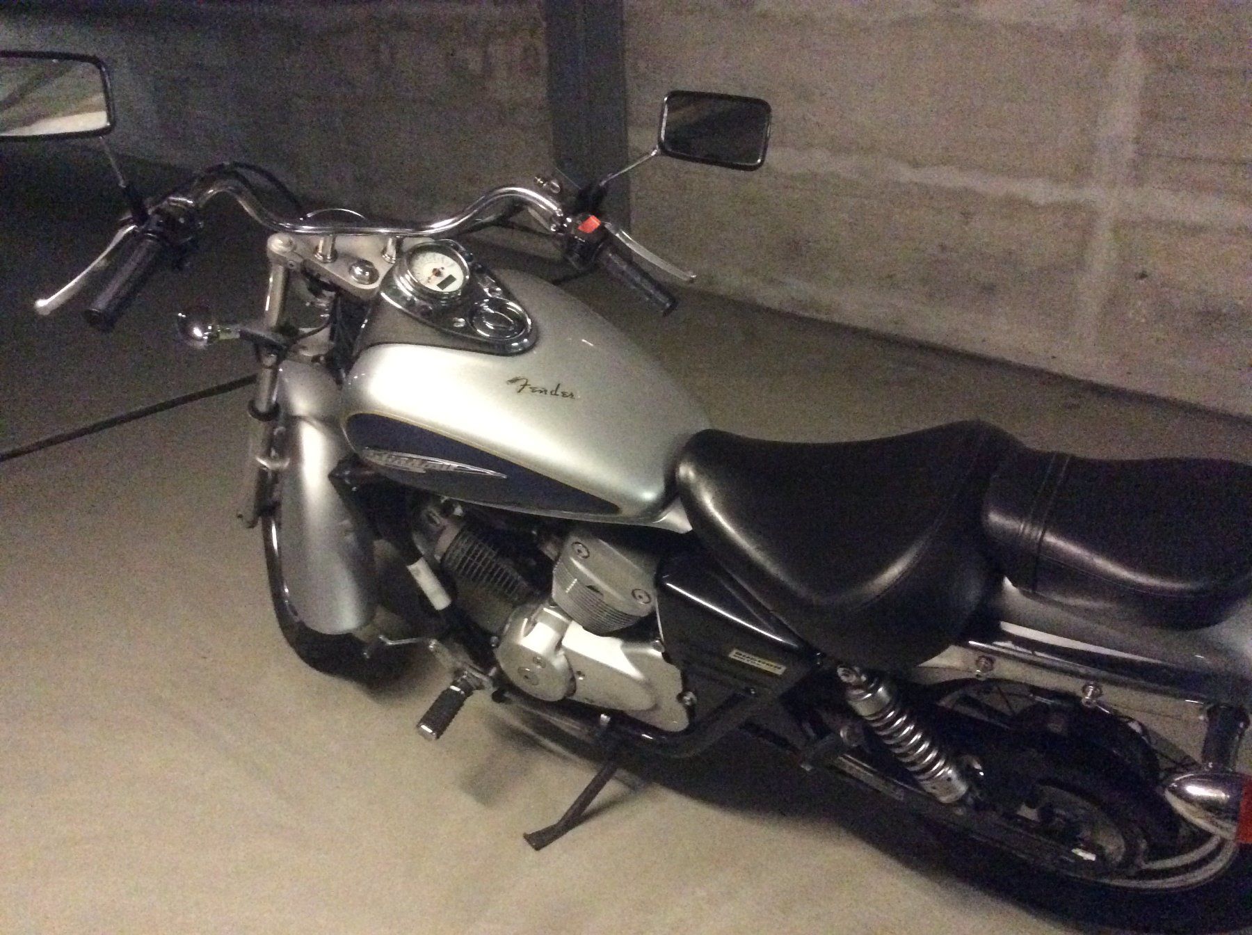 Moto Honda VT 125 gris-bleu (D'occasion) à Le Lignon pour CHF 1500 ...