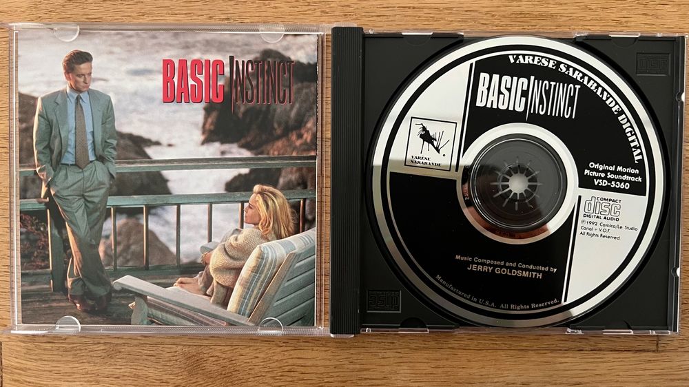 Jerry Goldsmith - Basic Instinct (Soundtrack) / CD 1.US 1992 (Gebraucht) in Gais für CHF 3.9 ...