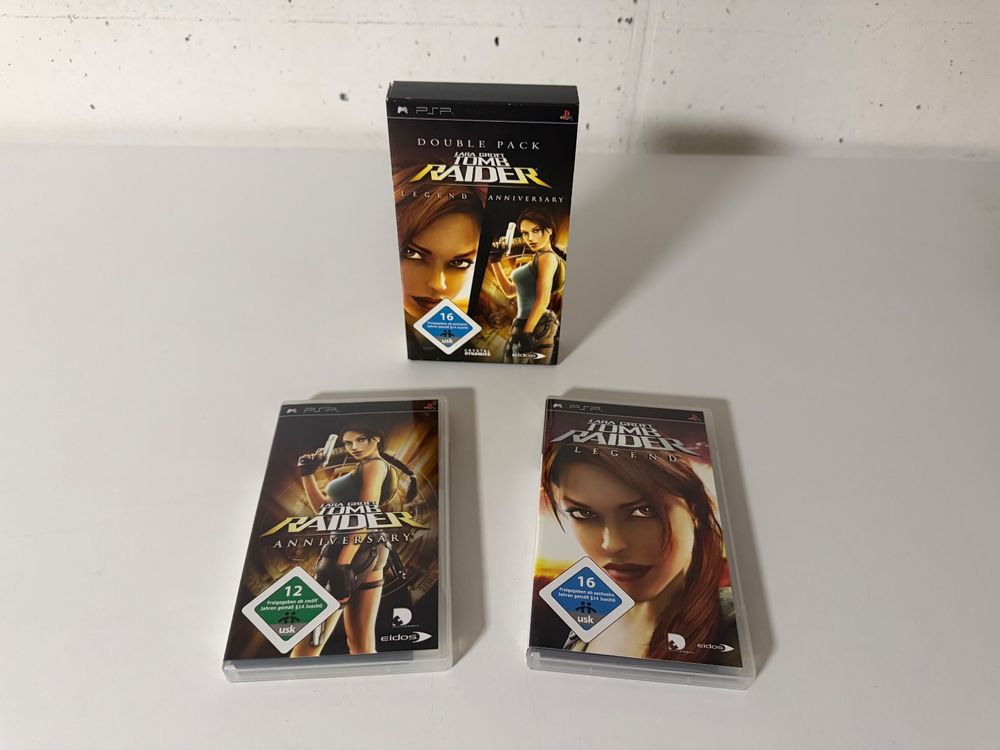 🔥Sony PSP Tom Raider Double Pack Legend Anniversary ab1.-🔥 (Gebraucht ...