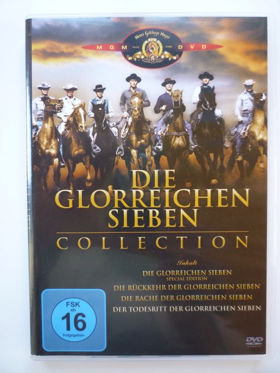 4x Die glorreichen sieben Klassiker Steve McQueen, J. Coburn | Kaufen auf Ricardo
