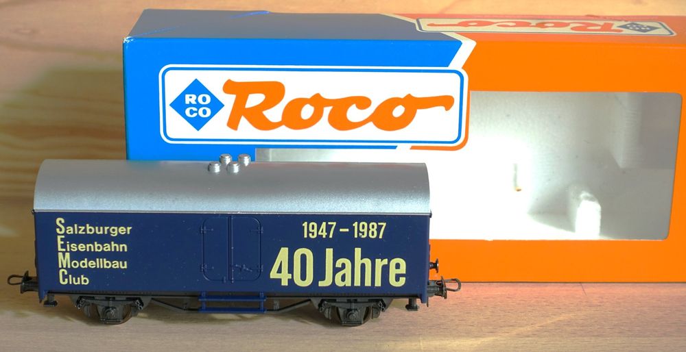 Gedeckter Güterwagen, Roco Spezialmodell. | Kaufen auf Ricardo