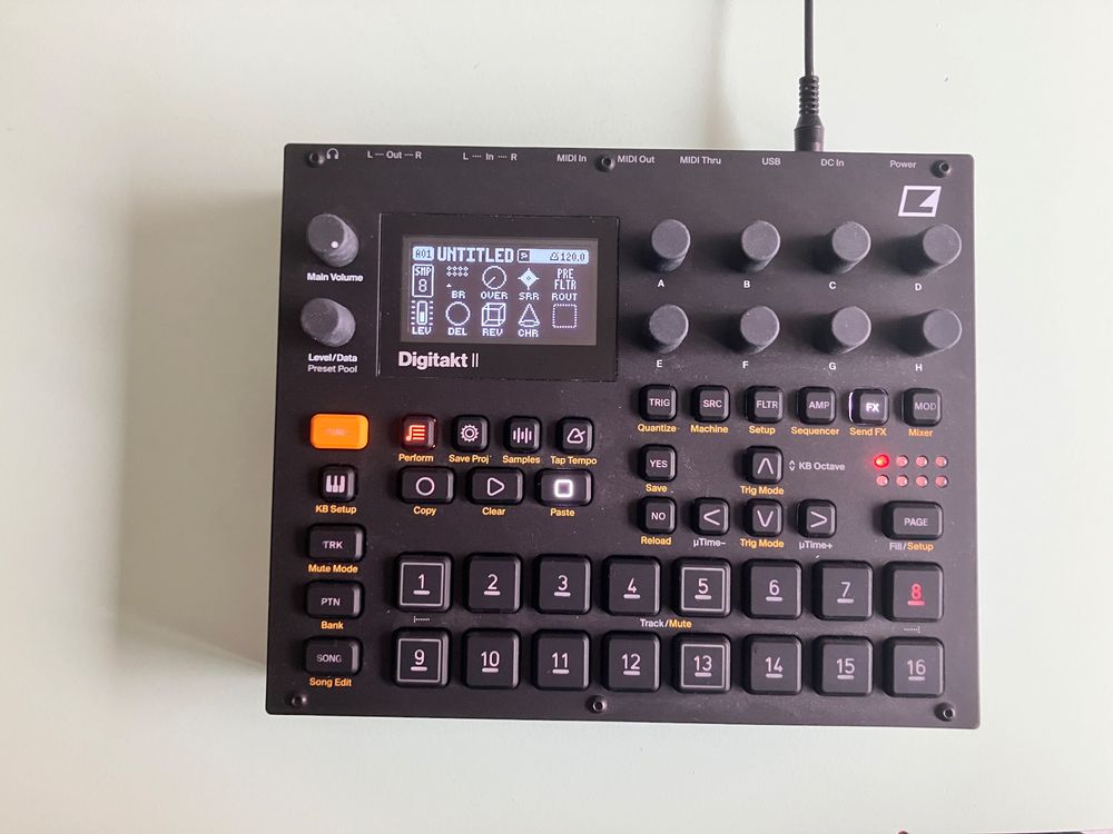 Elektron Digitakt II – neuwertig mit OVP (Neu (gemäss Beschreibung)) in ...