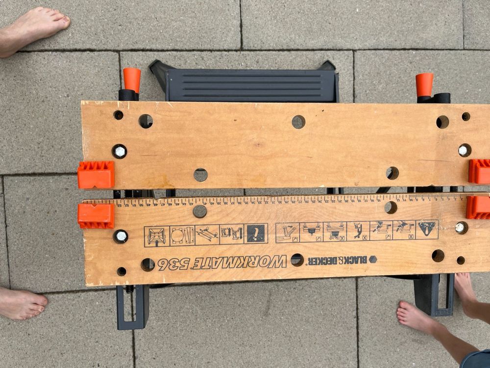 Black & Decker Workmate 536 / Werkbank m. 2 Arbeitshöhen | Kaufen auf ...
