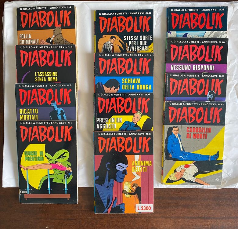 DIABOLIK BD :1987 complet | Kaufen auf Ricardo