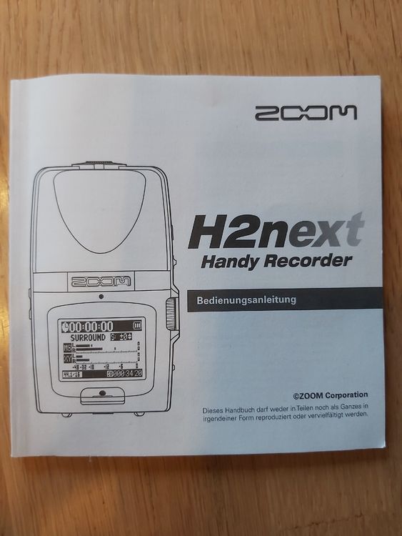 Aufnahmegerät H2next zoom (Gebraucht) in Marthalen für CHF 34 – mit ...
