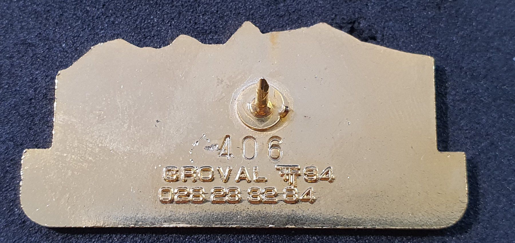 BB564 Pin Monte Rosa von Westen Dufourspitze Schweiz Wallis (Gebraucht ...