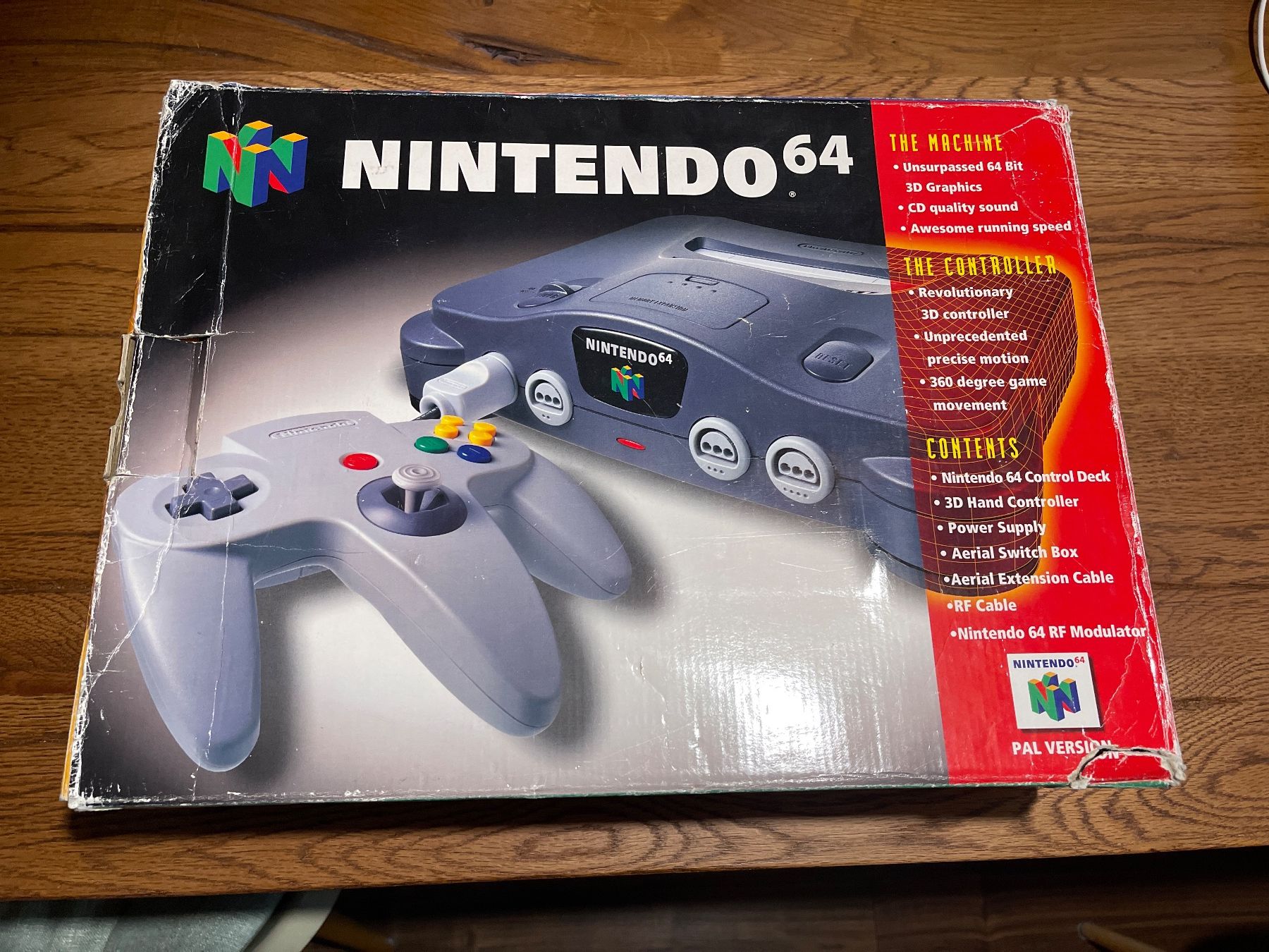 NINTENDO 64 Orginalverpackung, NUR OVP LEER! Box only! (Gebraucht) in ...