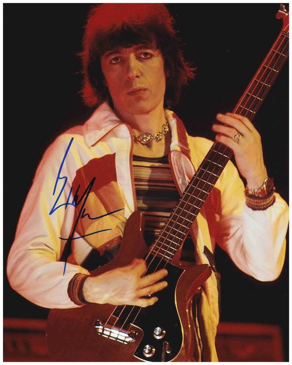 BILL WYMAN - *ROLLING STONES* handsigniert (20 x 25 cm) COA (Gebraucht ...