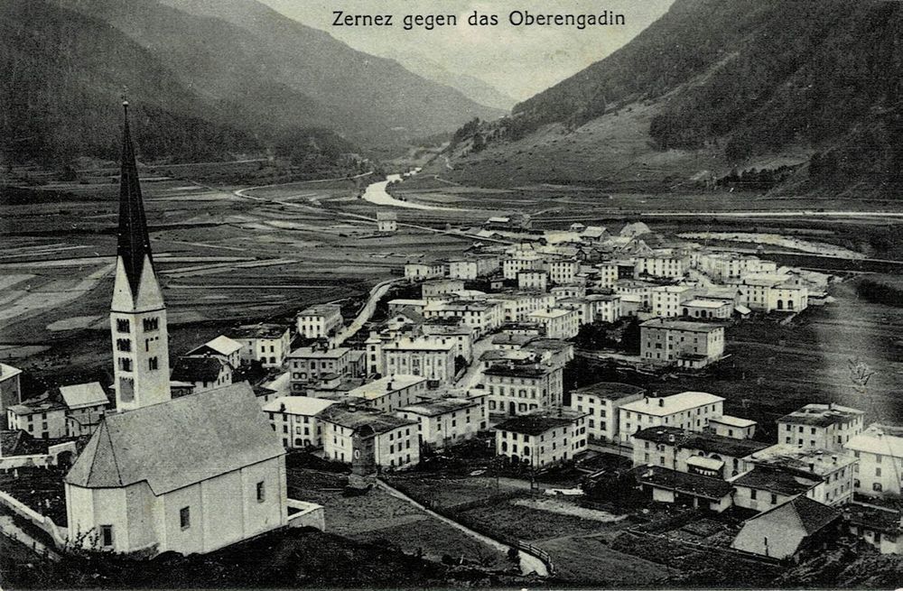 ZERNEZ gegen Oberengadin GR gel. 1919 mit Militärstempel! (Gebraucht) in Hergiswil NW für CHF 12 ...