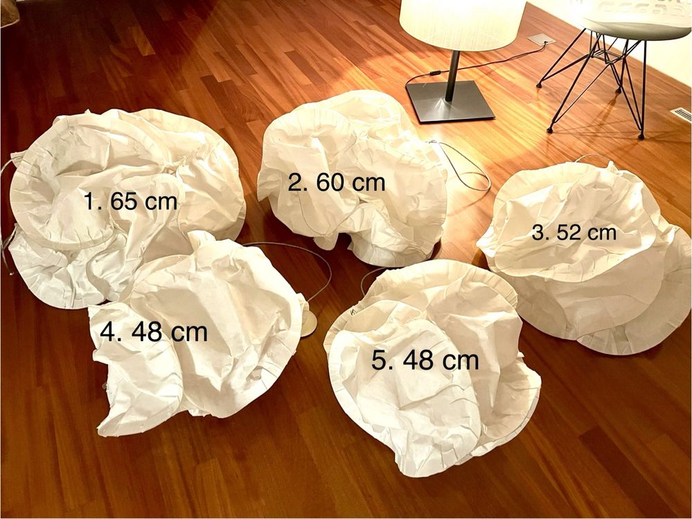 Original Hängelampen-Set von Belux Clouds -70% (Gebraucht) in für CHF ...