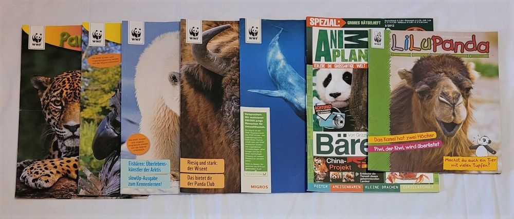 8 Tiermagazine für Kinder - Panda Club | Kaufen auf Ricardo