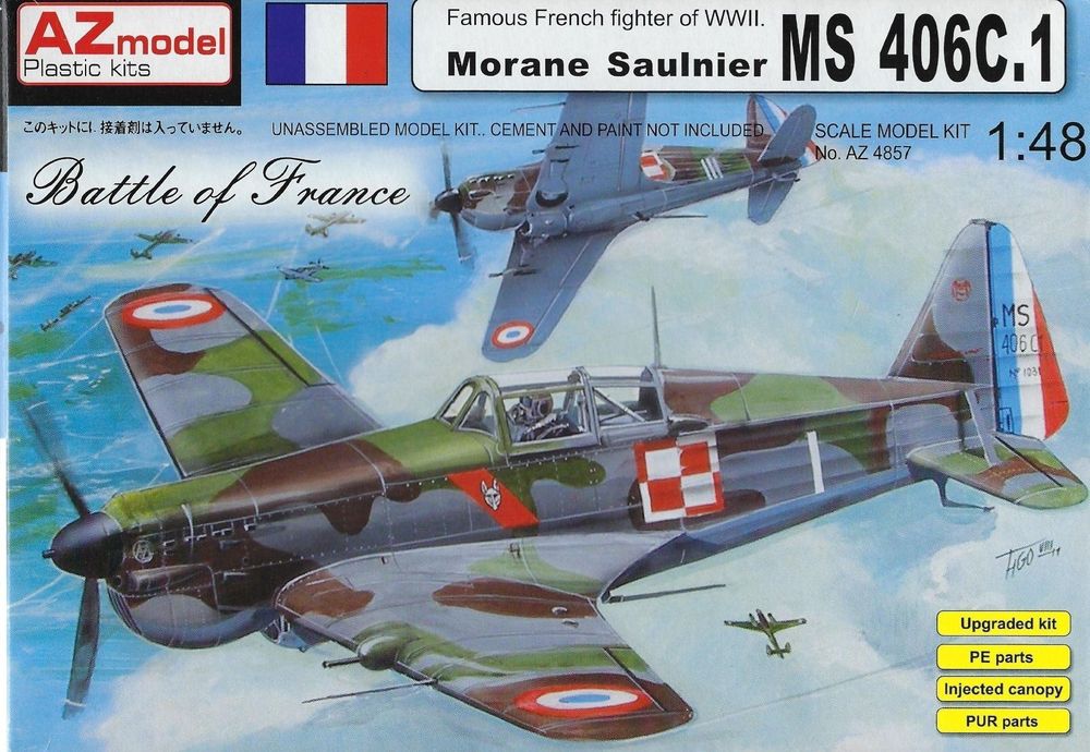 Morane-Saulnier M.S.406 1/48 (Neu und originalverpackt) in Bözen für ...