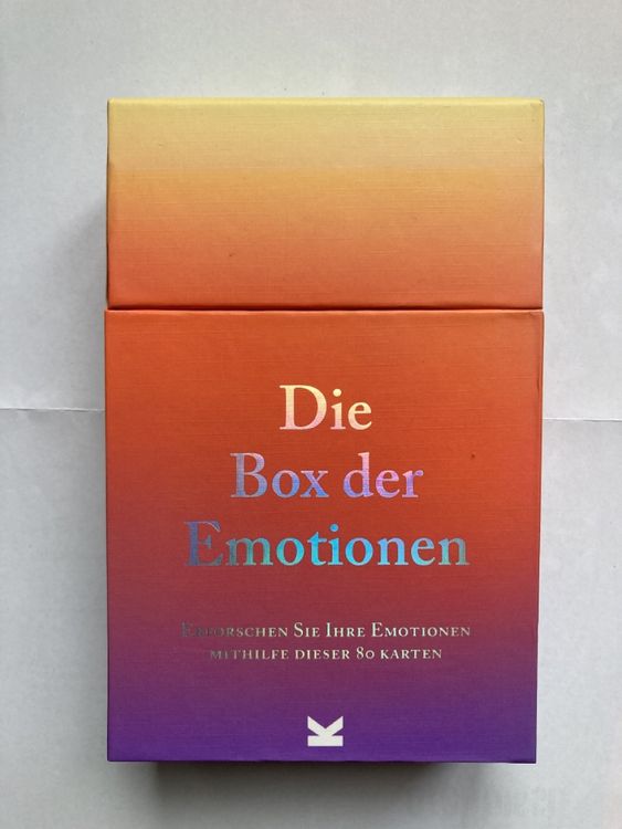 Die Box der Emotionen - Kartenset für mehr Selbstkenntnis | Kaufen auf ...