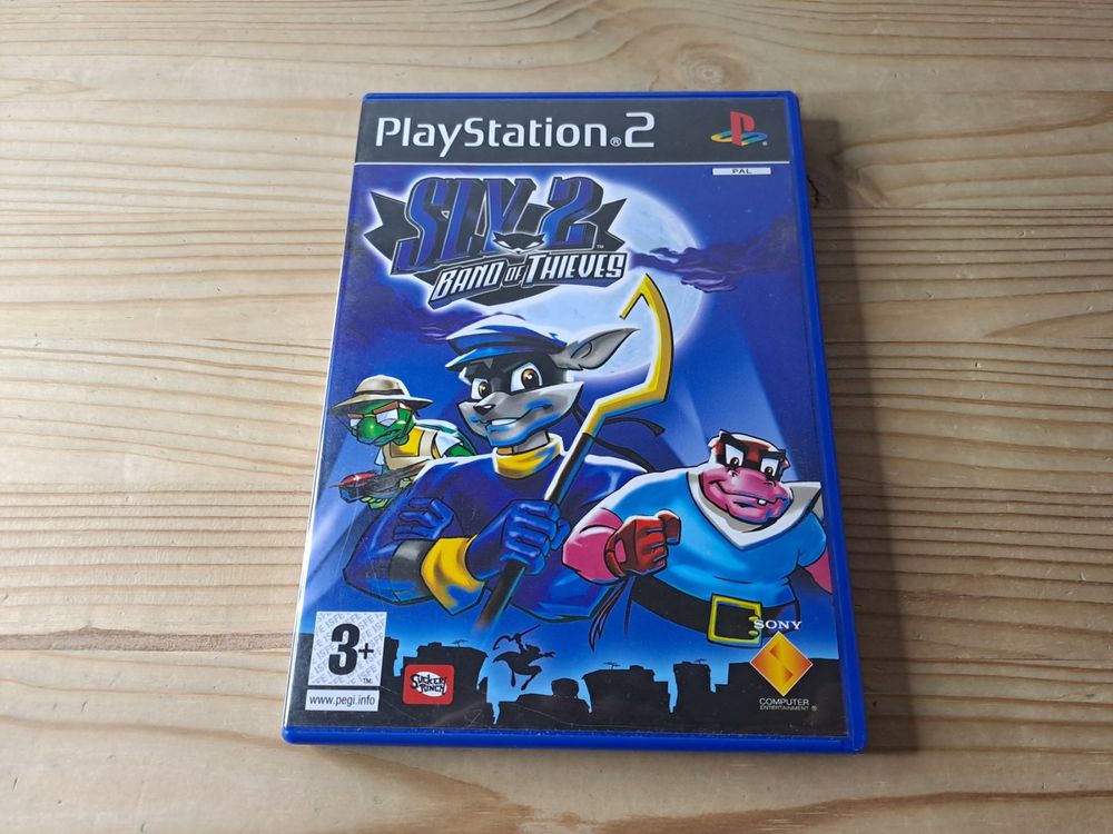 Sly 2 Band of Thieves - Sly Cooper Raccoon 2 PS2 (Gebraucht) in ...