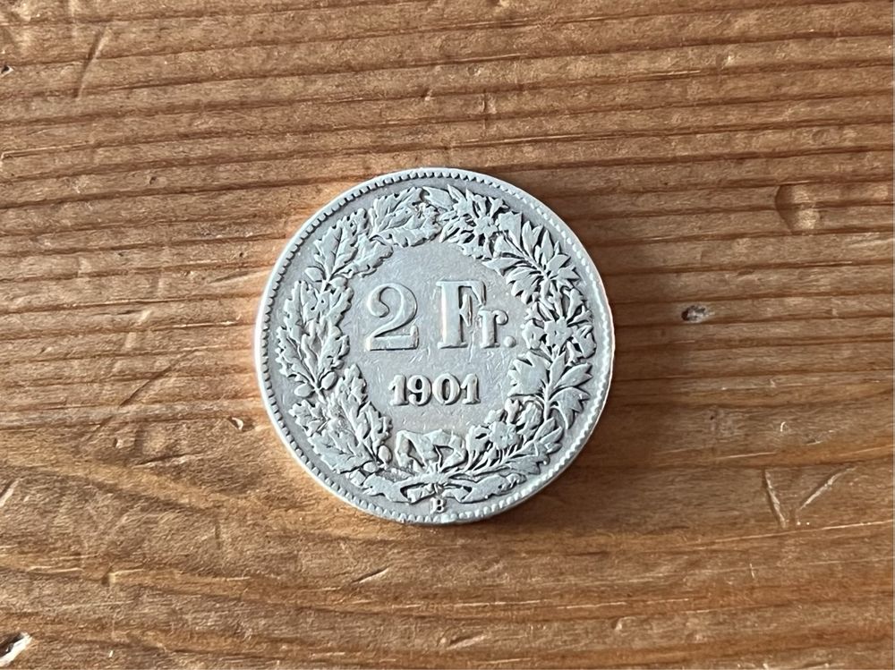 Schweiz 2 Franken 1901 | Kaufen auf Ricardo