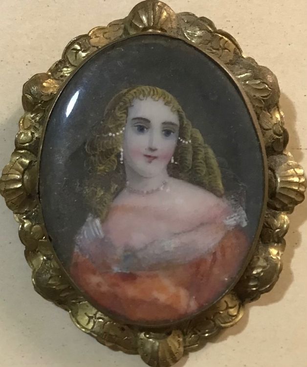 Antike Miniature Gemälde von eine Edler Dame (Gebraucht) in Root für CHF 30 – mit Lieferung auf ...