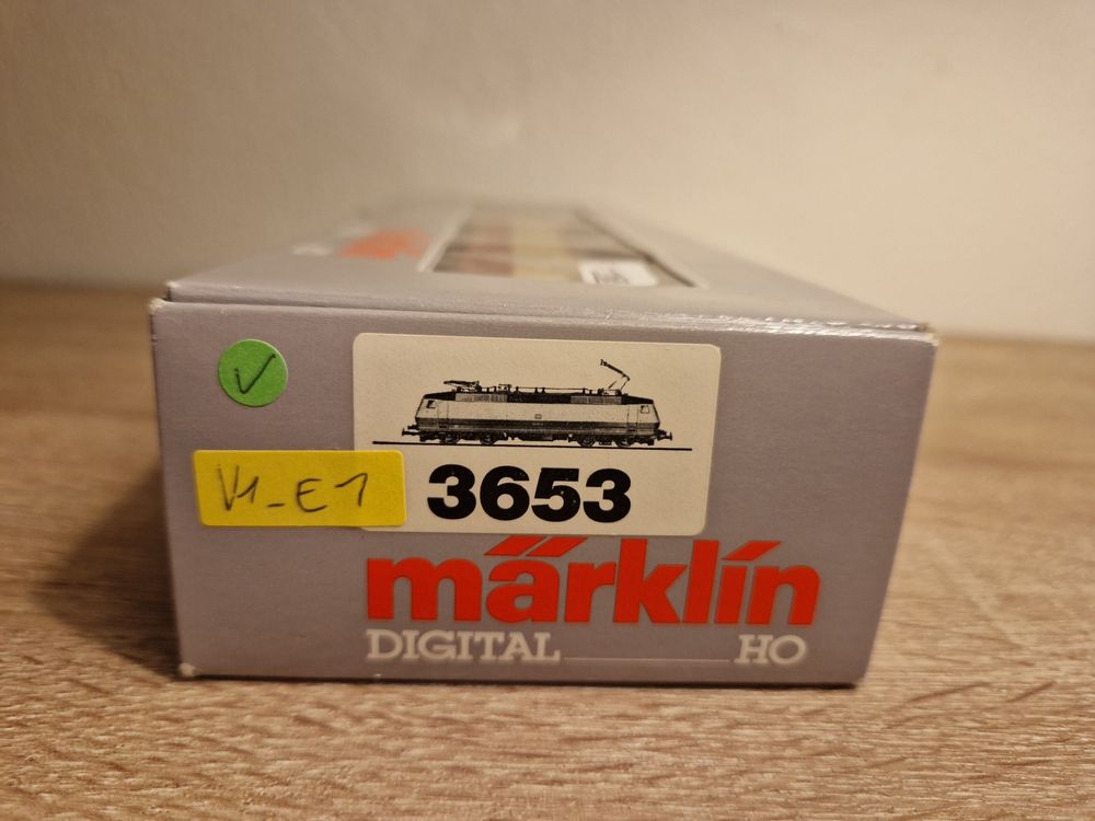 Märklin 3653 E-Lok 120 002-1 DB H0 OVP NEU (Neu und originalverpackt ...