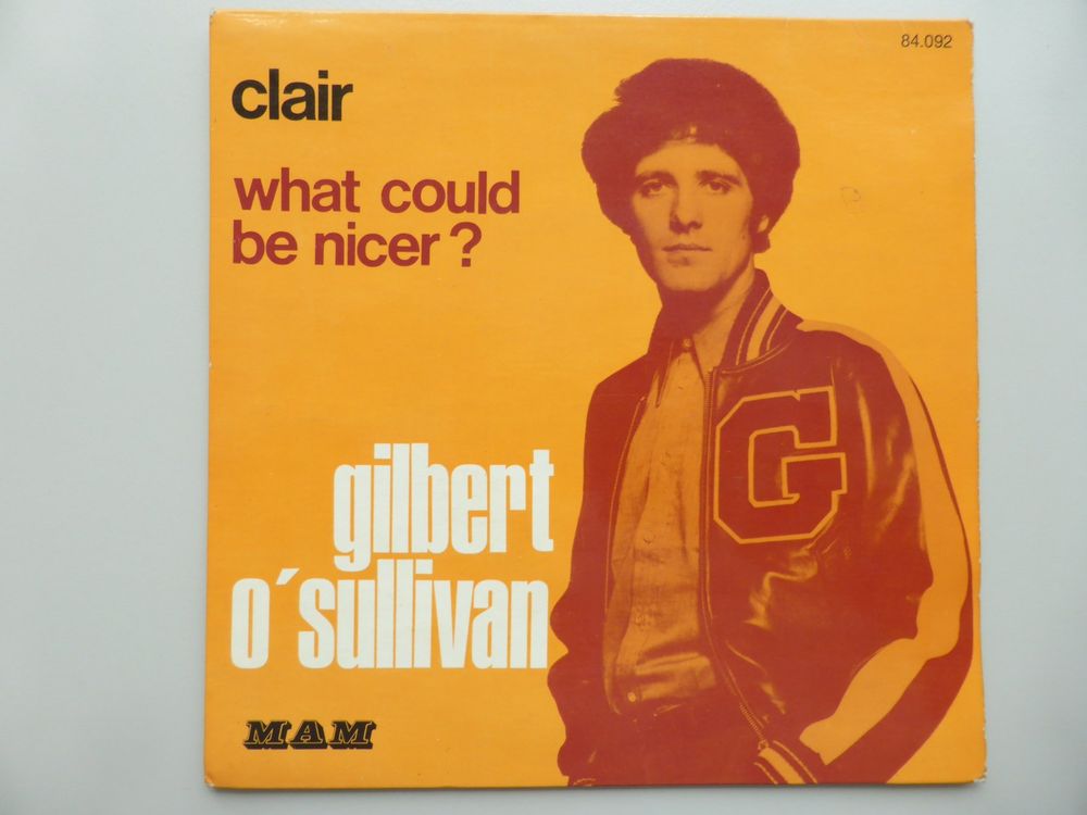 VINYL SINGLE GILBERT O'SULLIVAN | Kaufen auf Ricardo