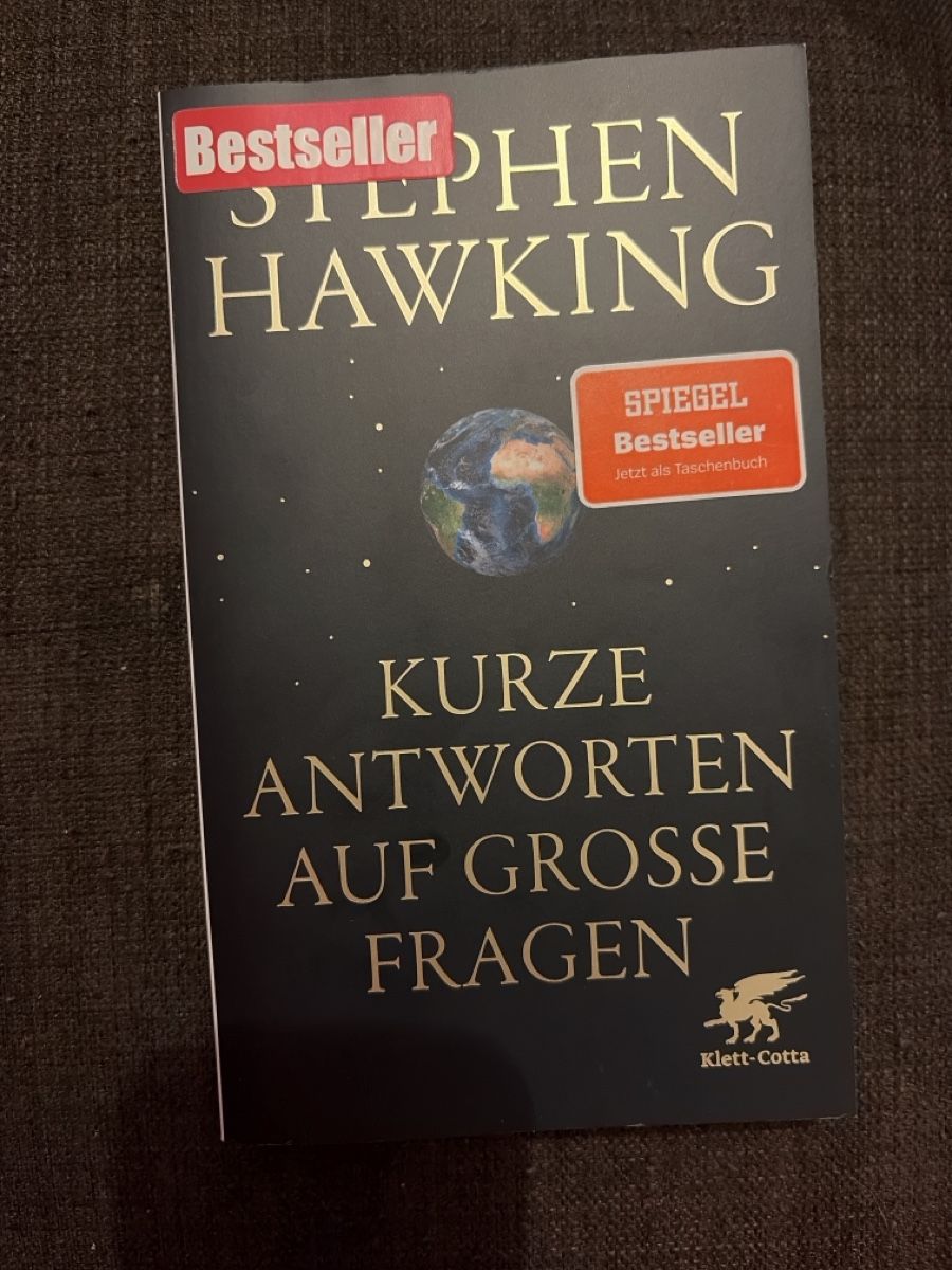 Stephen Hawking - Kurze Antworten, Top Zustand! 44 (Gebraucht) in ...