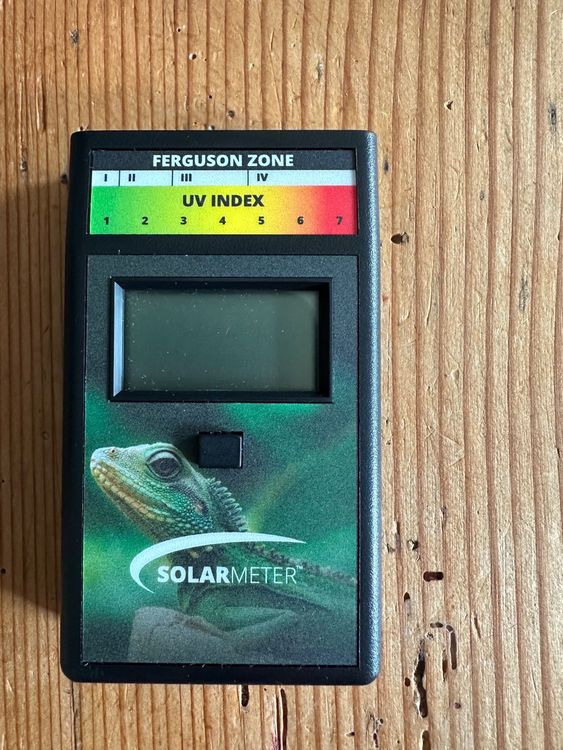 SOLARMETER Model 6.5R Reptile UV Index Meter (Neu (gemäss Beschreibung ...