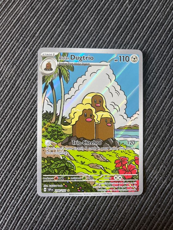 Pokemon Dugtrio EX Surging Sparks Englisch (Neu (gemäss Beschreibung ...