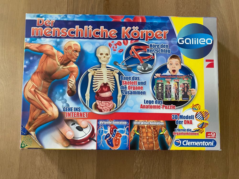 Der Menschliche Körper/ Kinderspiel (Gebraucht) in Au SG für CHF 5 ...
