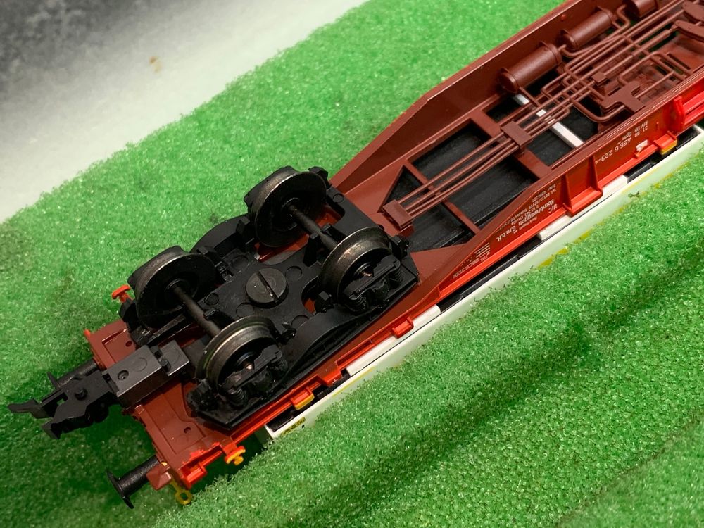 Märklin 47077 Set mit 2 Tragwagen Sgns Schenker WS/AC (Gebraucht) in ...