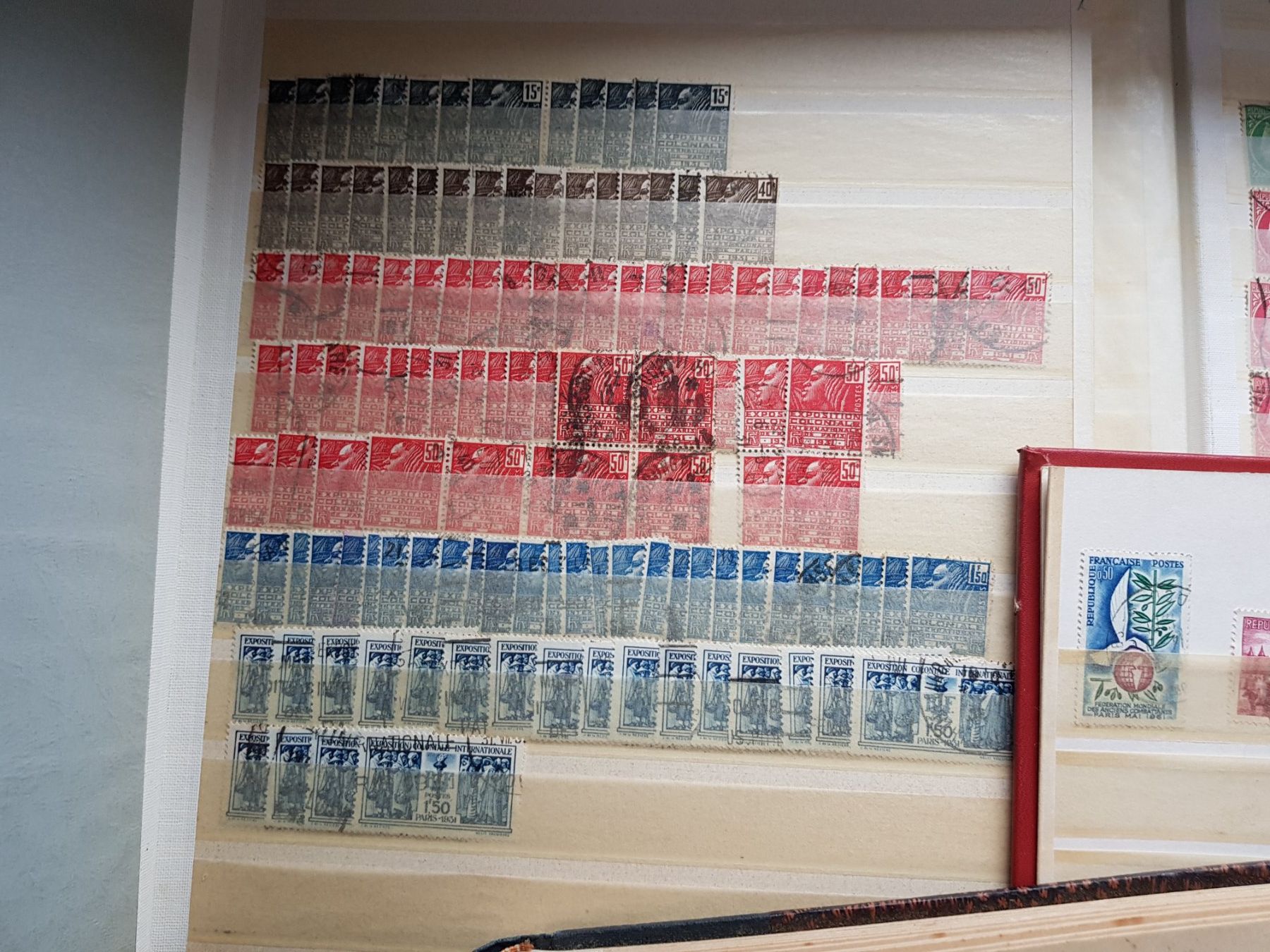 5 albums divers timbres français oblitérés de 1931 - 1997 (D'occasion ...