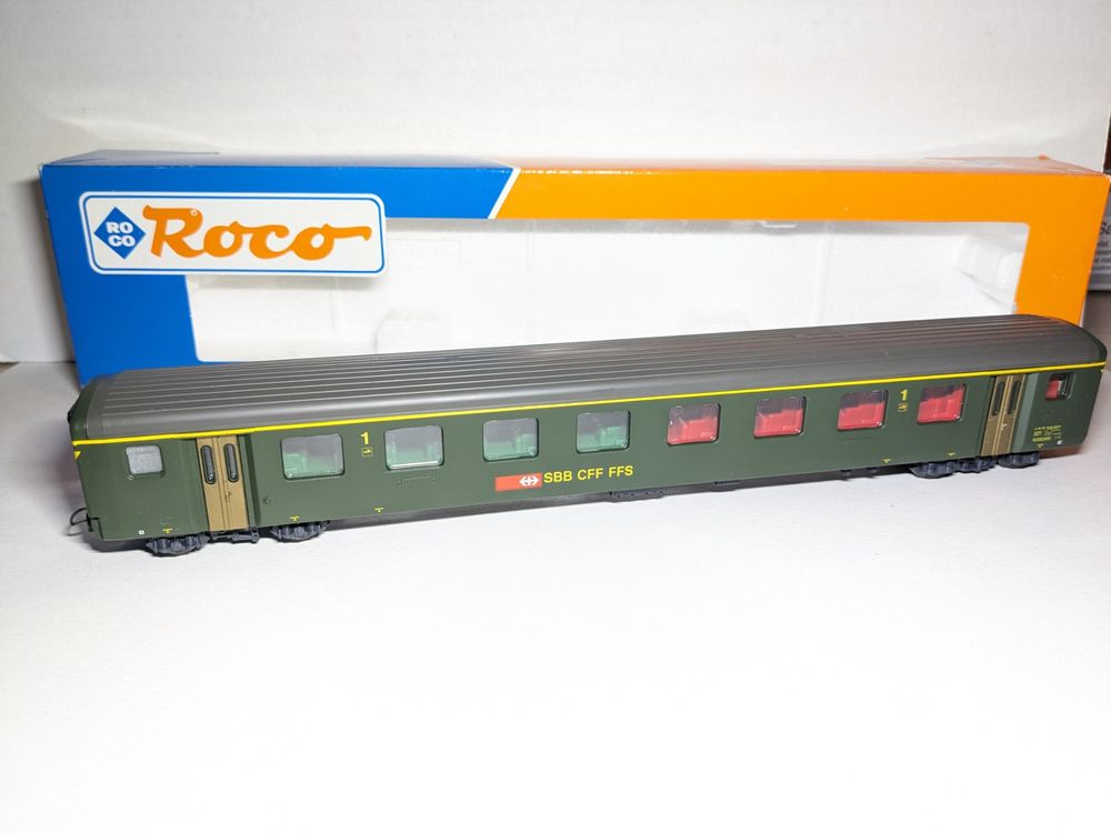 Roco 44329 SBB CFF Personenwagen EW II 1. KL | Kaufen auf Ricardo