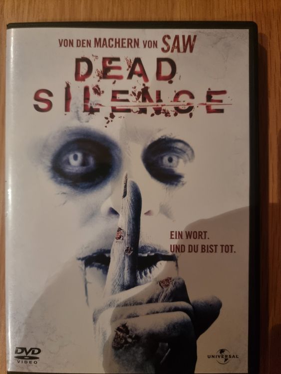 Dead Silence DVD - Horror vom SAW Macher! Top Zustand! (Gebraucht) in ...
