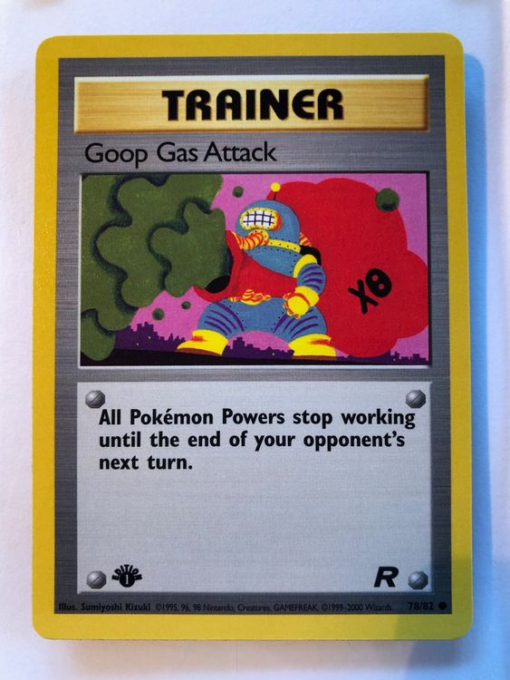 Goop Gas Attack 1st Team Rocket - MINT - ab 1.- | Kaufen auf Ricardo