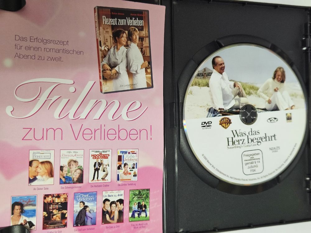 Was das Herz begehrt / DVD #WT18 (Gebraucht) in Oberdorf BL für CHF 1.9 – mit Lieferung auf ...