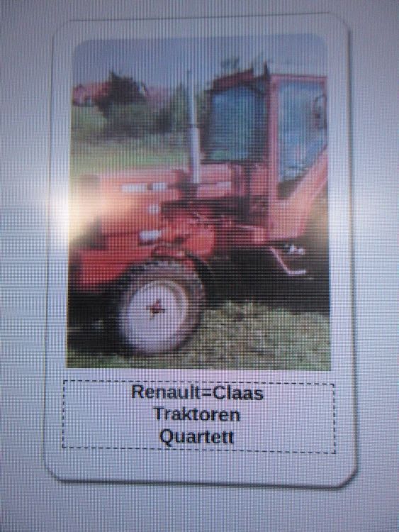 Claas=Renault Traktoren 1 Quartett 52 karten (Neu und originalverpackt) in Herznach für CHF 32 ...