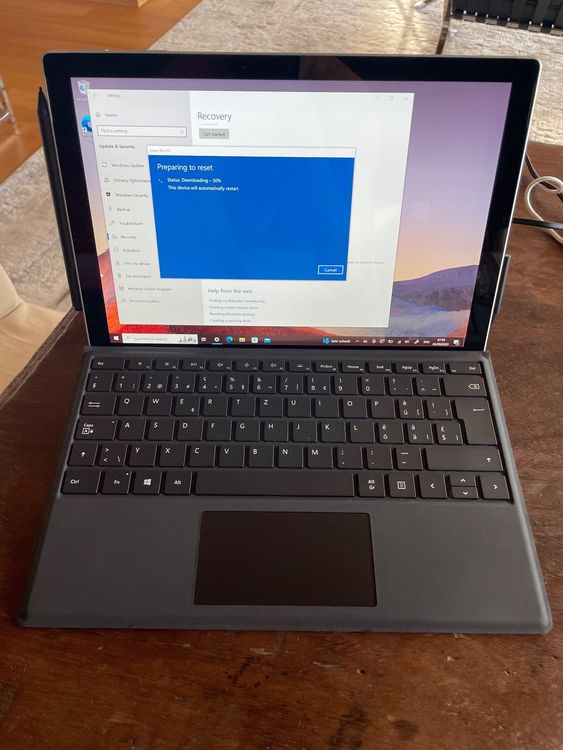 Microsoft Surface Pro 7 PC i7 16GB RAM 256GB SSD incl. Pen (Gebraucht ...