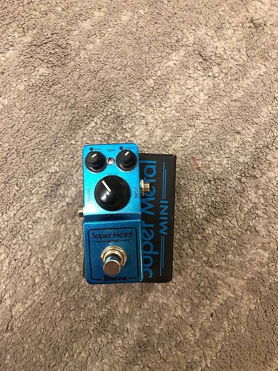 Ibanez Super Metal Mini Pedal - Top Zustand! inkl. OVP (Gebraucht) in ...