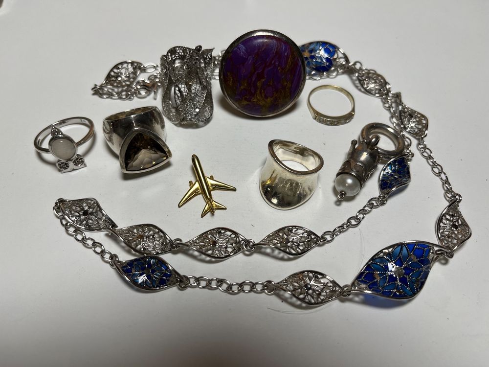 Silberschmuck alles mit Stempel 925 | Kaufen auf Ricardo Silberschmuck alles mit Stempel 925 | Kaufen auf Ricardo