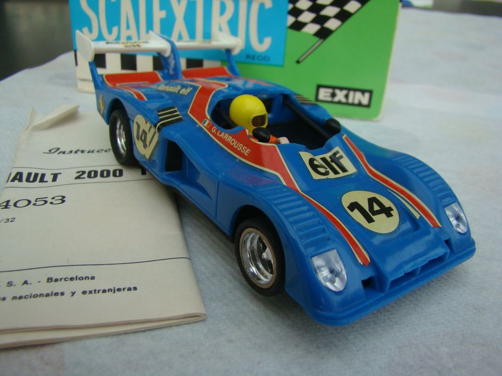 Scalextric Alpine Renault 2000 Turbo mit Box rar (Gebraucht) in ...